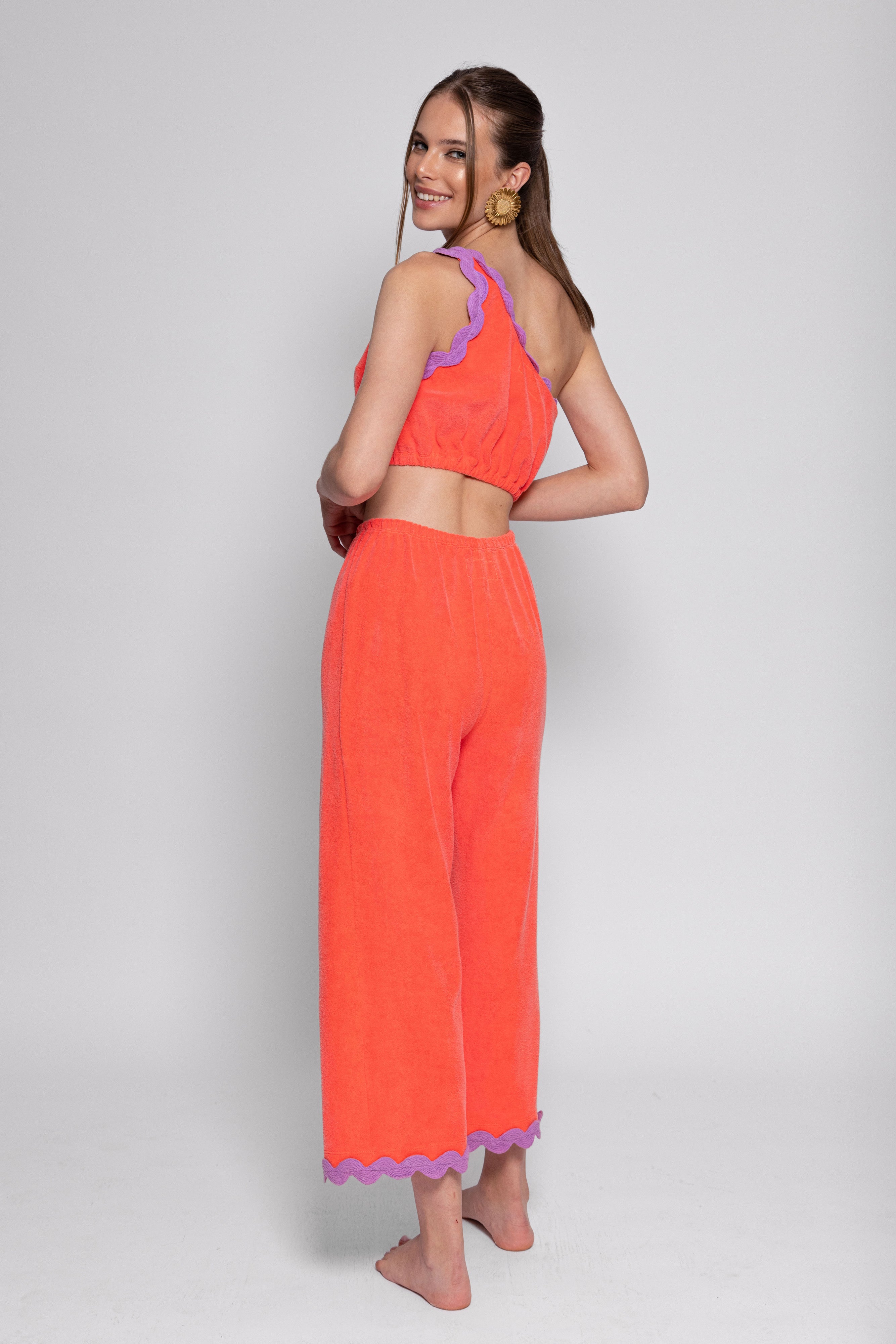 JORDAN SET TERRY NEON CORAL – Sundress.fr