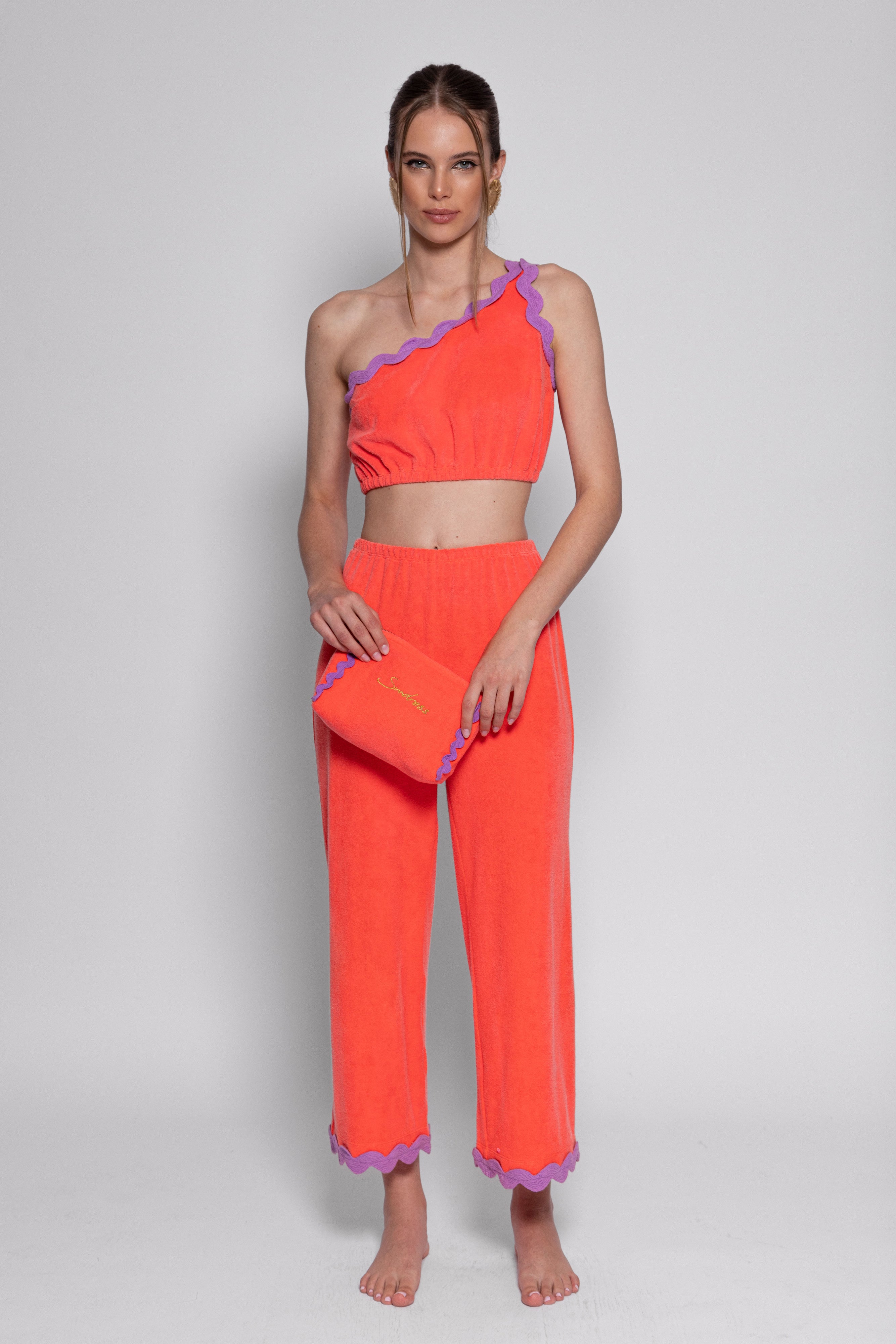 JORDAN SET TERRY NEON CORAL – Sundress.fr